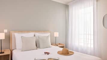 Quarto, 1 cama queen-size e sofá-cama, não fumadores (Upgrade) | Berços/camas para crianças grátis, Wi-fi grátis