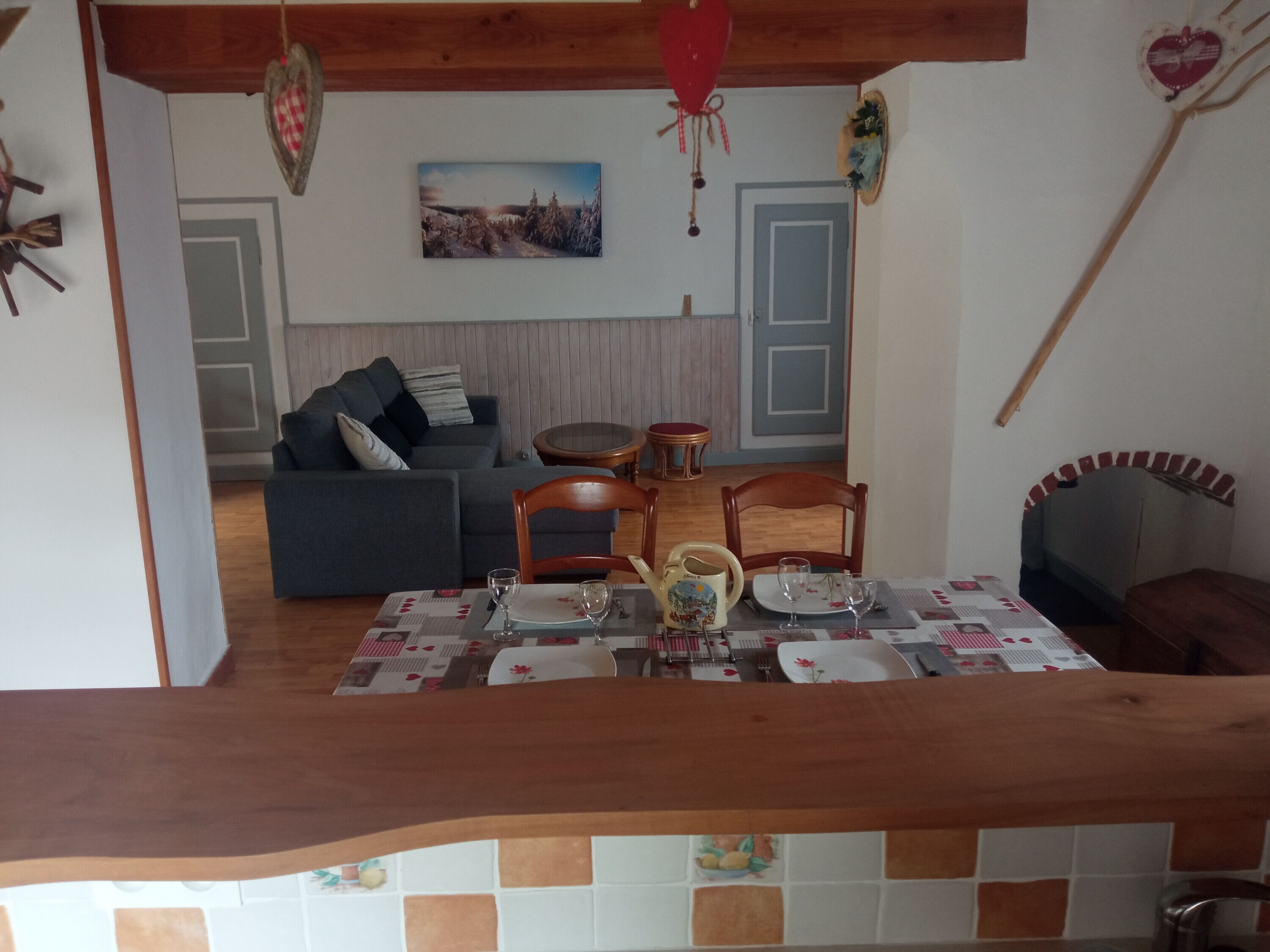 Maison De Vacances 'Le Chavannaclub' Avec Vue Sur Les Montagnes, Terrasse Privée Et Wi-fi - Allevard