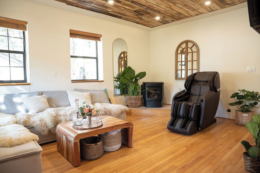 Relax &Reconnect At Zen Spa Mountain Cabin-lux Bath, Japanese 4d Massage Chair - Cloudcroft, NM