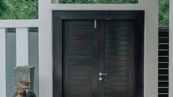 Entrada do alojamento