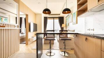Apartamento Comfort | Cofre no quarto, Wi-fi grátis, roupa de cama fornecida