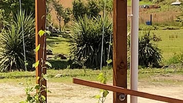 Quarto casal clássico | Terraço/pátio