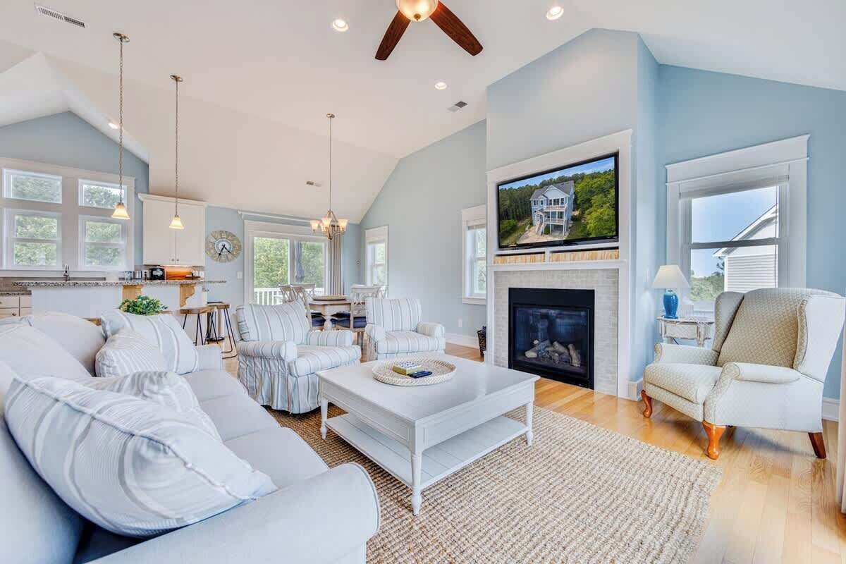 Saltwater Pool, Ev Charger, And Walk To Beach! - Corolla, NC