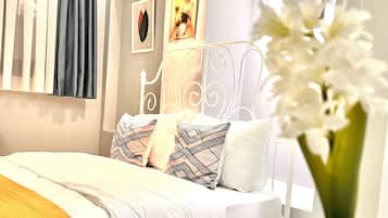 Estúdio econômico | 1 quarto, roupas de cama de algodão egípcio, roupas de cama premium