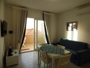 Apartamento, 1 quarto, varanda | Sala