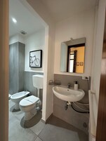 Apartamento Comfort, Vista para a cidade | Casa de banho
