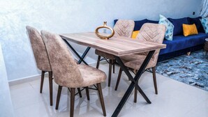Apartamento, 2 quartos, para fumantes | Opções para refeição