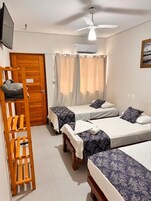 Quarto triplo executivo | Wi-Fi de cortesia