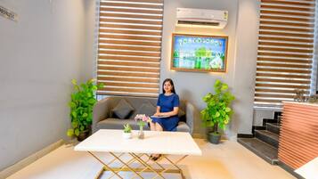 Sala de estar do lobby