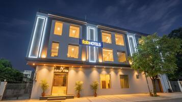 Entrada do alojamento