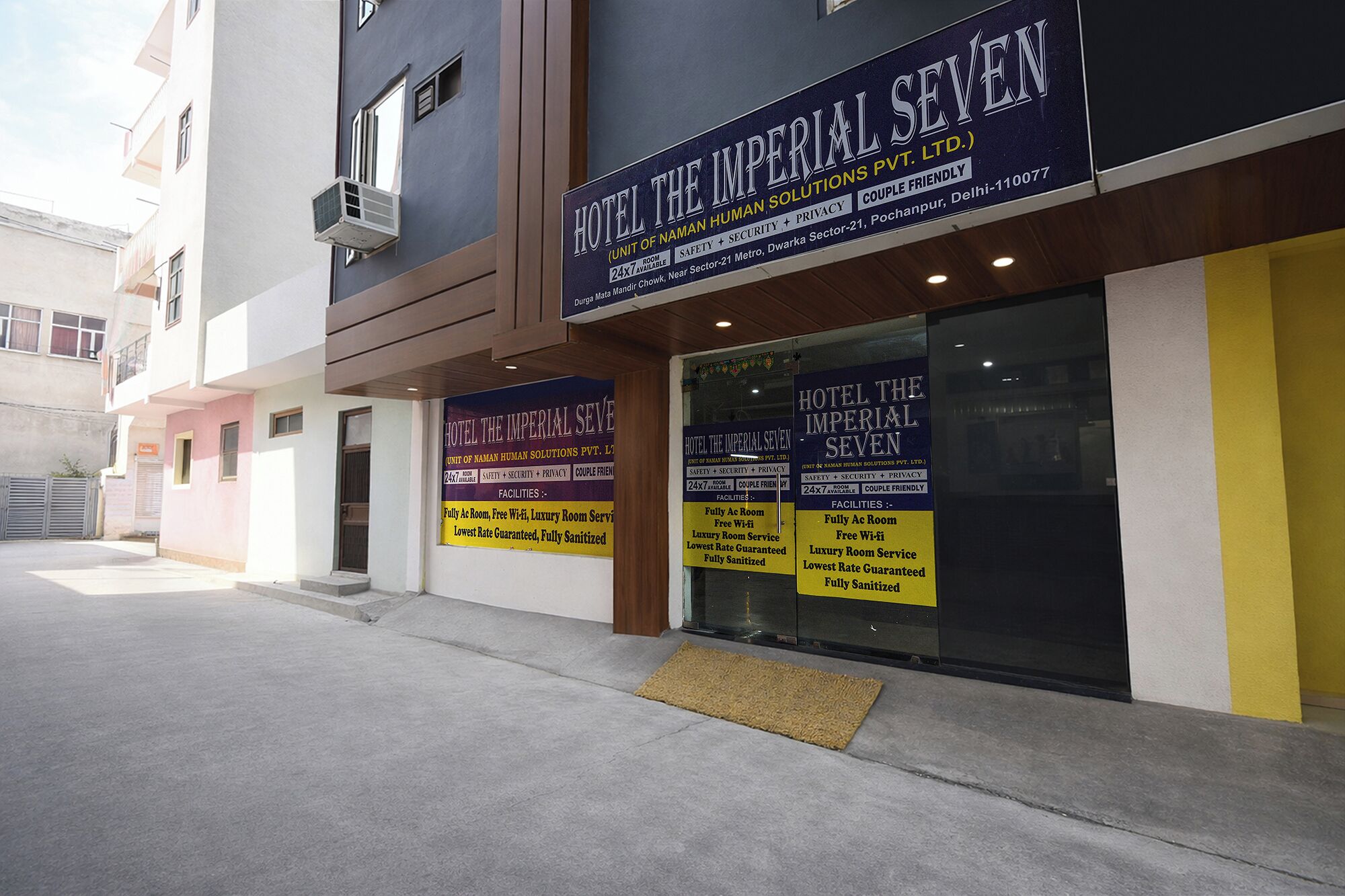 Entrada da propriedade