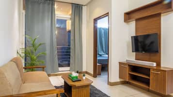 Estúdio, Vista para a cidade | Sala