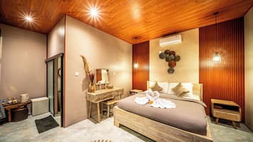 One Bedroom Villa | Escrivaninha, Wi-Fi de cortesia, roupa de cama