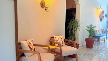 Sala de estar do lobby
