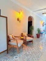 Sala de estar do lobby