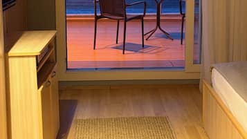 Quarto Duplo Deluxe, vista para o mar | Terraço/pátio interior