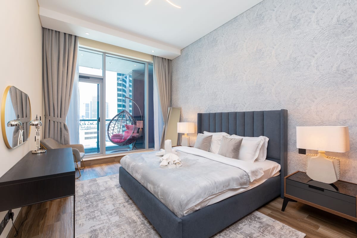 Apartamento Premier, varanda | 1 quarto, roupa hipoalergénica, com decoração personalizada