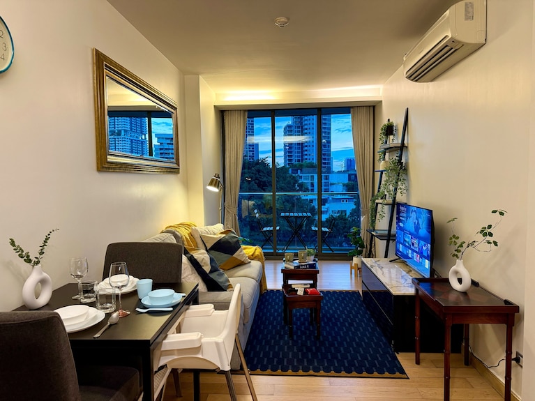 Cozy Garden-view 1br 700m Bts Thonglo, Sukhumvit49, Samitivej Hospital - Bangkok