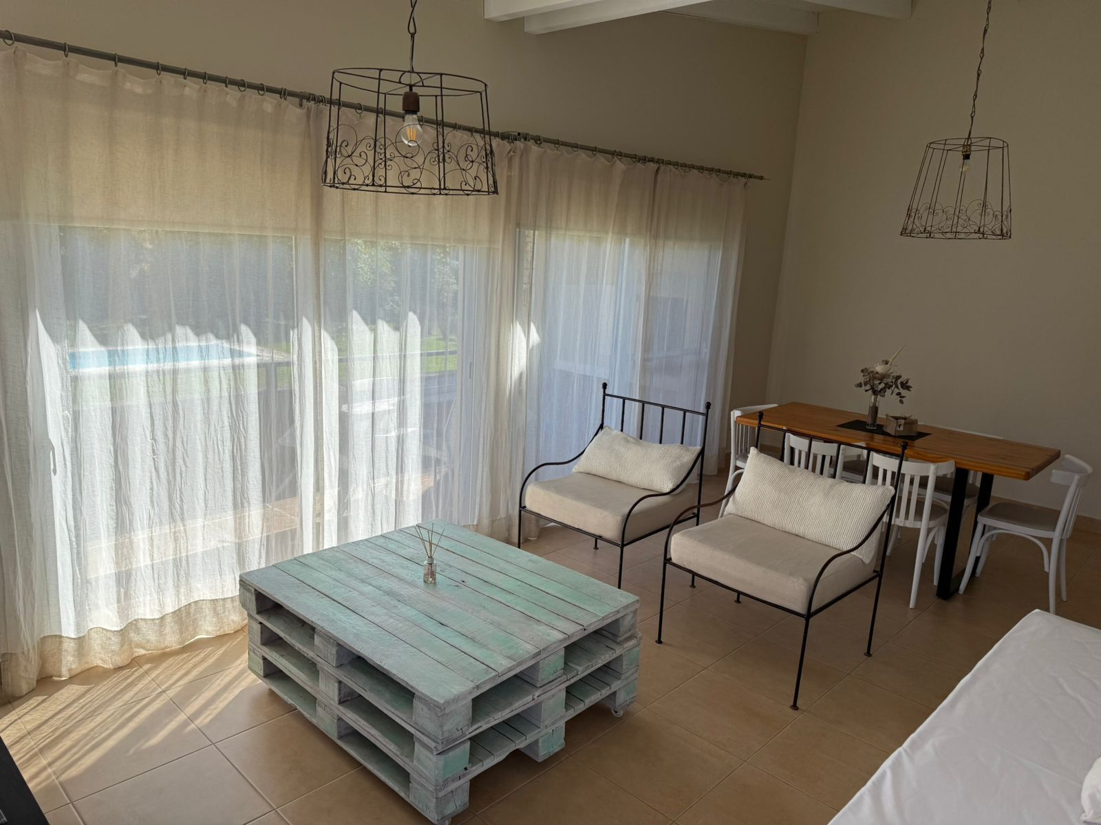 Apartamento, 2 quartos, para fumantes, sacada | Opções para refeição
