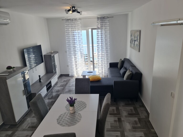 One Bedroom Apartment With Balcony And Sea View Cove Saplunara, Mljet (A-12849-d) - Mljet