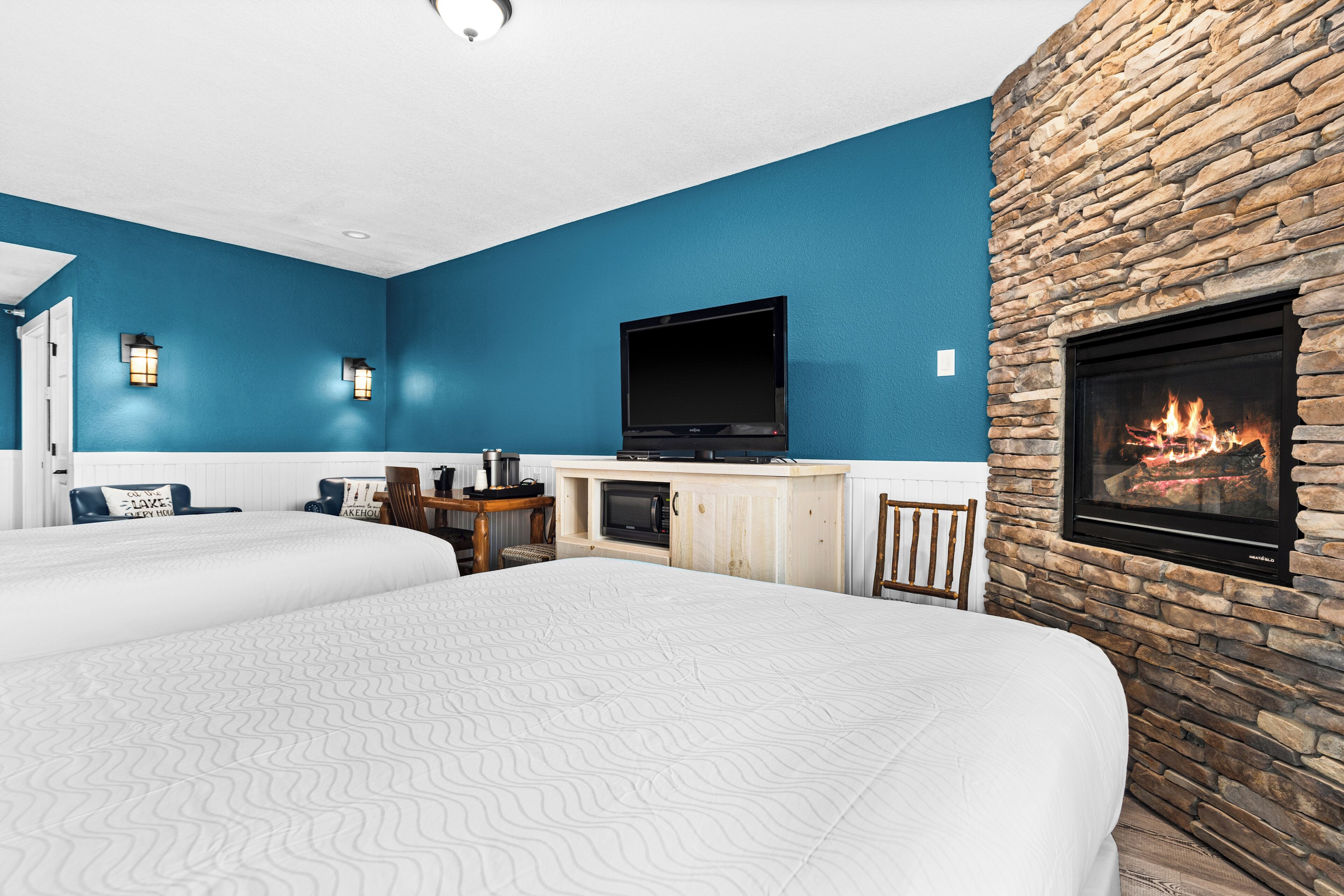 Breathtaking Lake Views | Studio, 2 Queen | Pools - Two Harbors, MN