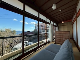 Casa, varanda, vista para o oceano | Wi-fi grátis, roupa de cama fornecida 