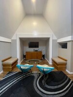 Quarto Quádruplo | Roupa de cama fornecida 