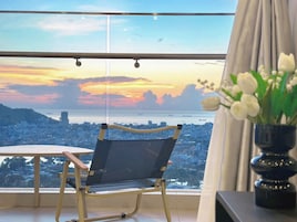 Apartamento, 2 quartos, vista para a cidade | Vista da sacada