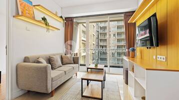 Apartamento, 2 quartos, vista para a cidade | Vista do quarto