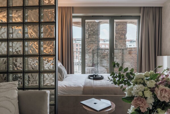 Apartamento design | 2 quartos, individualmente decorados, individualmente mobiliados