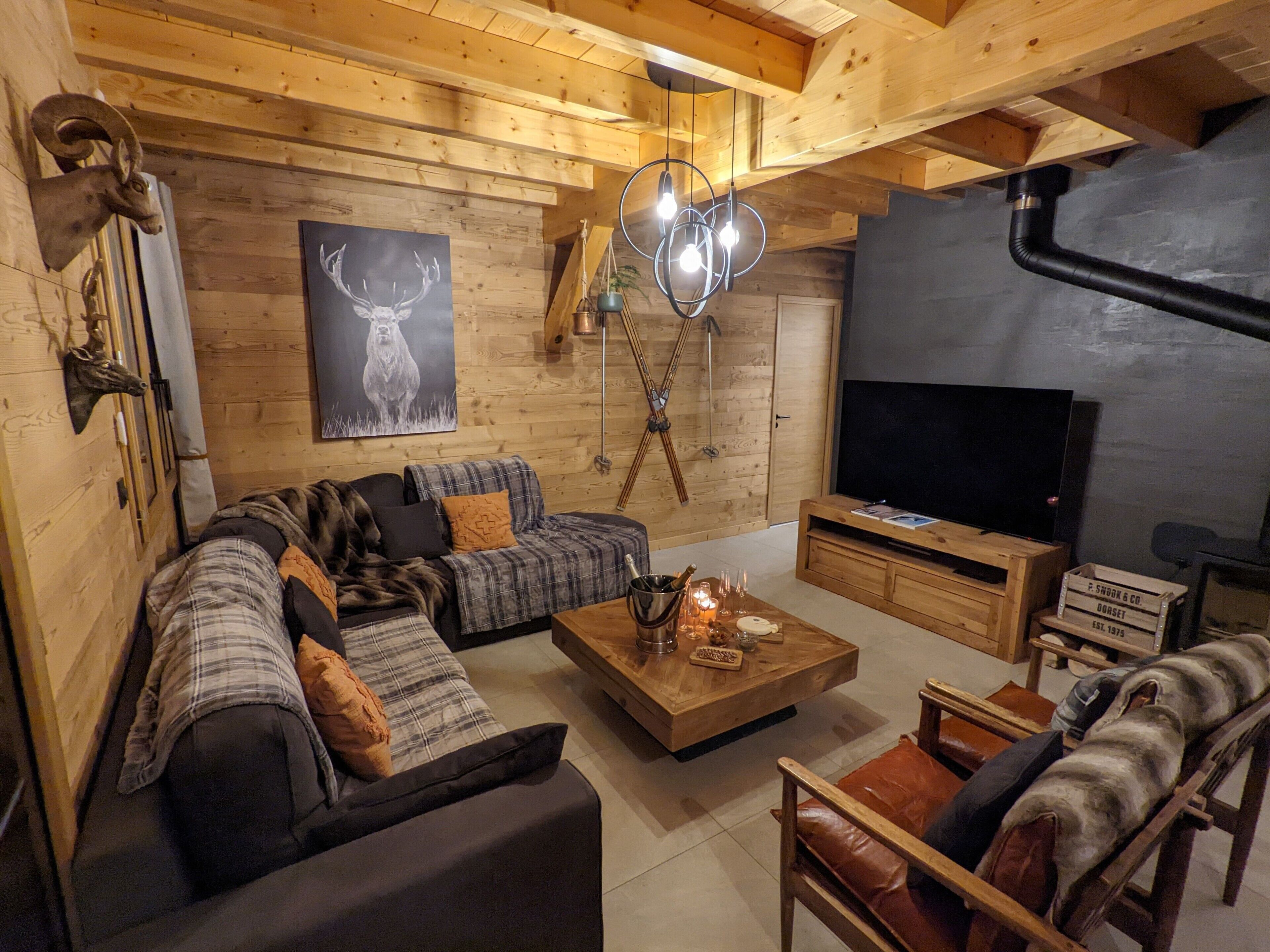 Chalet « Friwi » : Vue Montagne, Terrasse Privée Et Wi-fi - La Clusaz