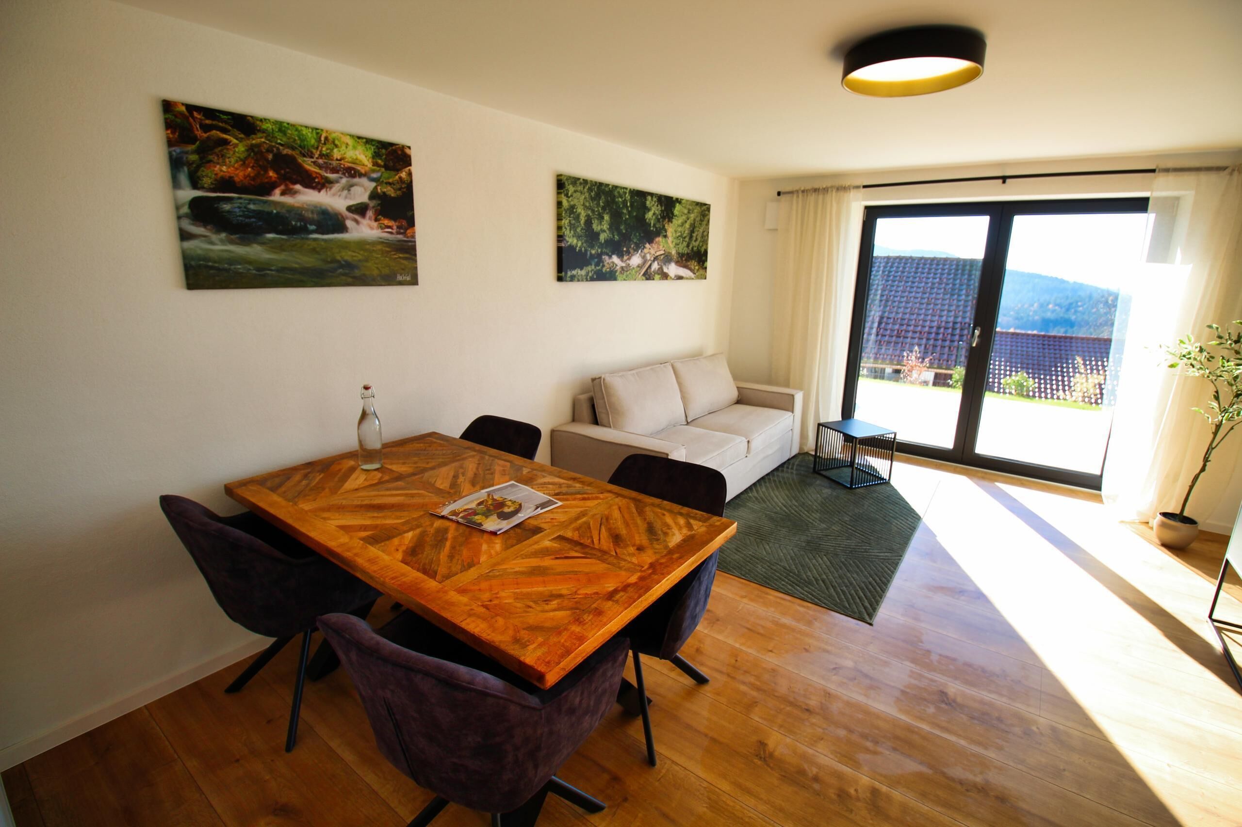 Modernes Terrassenappartment Mit Zwei Schlafbereichen - Bodenmais