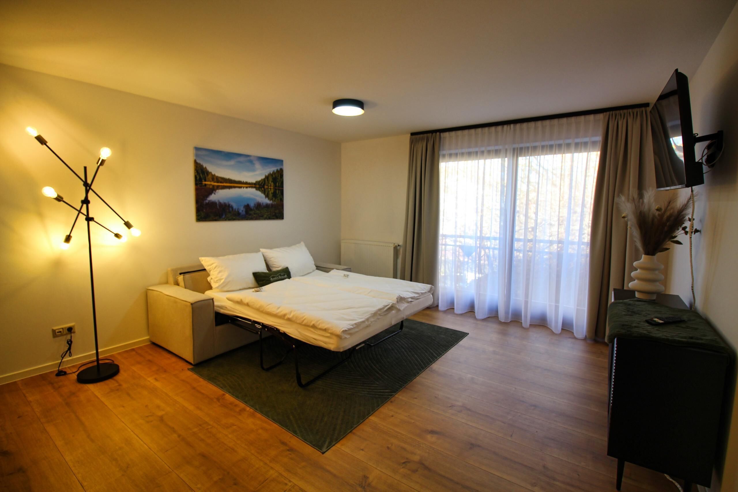 Terrassenappartment (75qm) Mit Zwei Schlafbereichen - Bodenmais