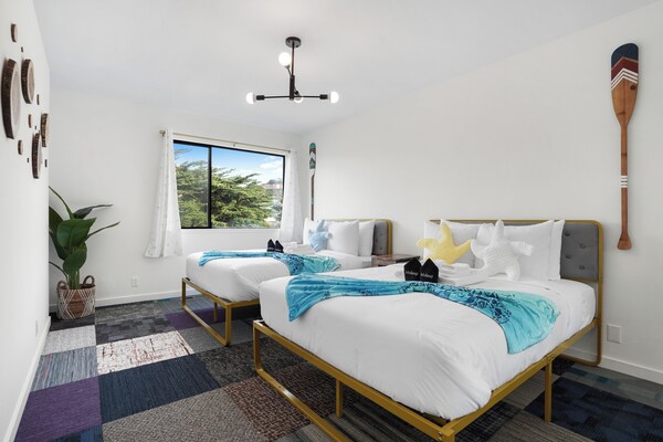 Spacious 5br Retreat 8 Beds Beach & Golf - Pacifica, CA