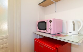 Suíte estúdio família | Cozinha privada | Frigobar