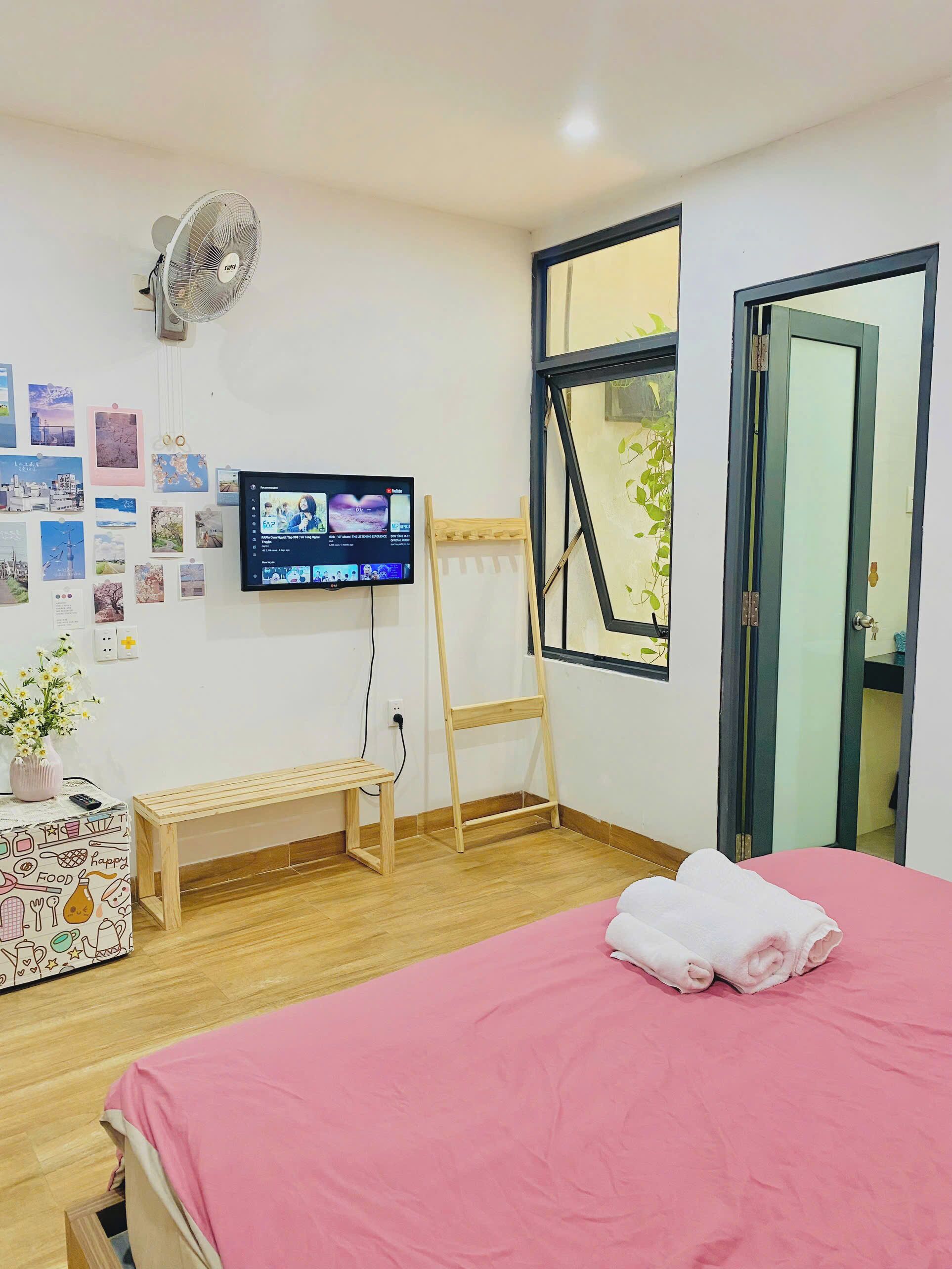 Pink Room - Cozy 1-bedroom Apartment In Charming đà Nẵng With Wifi, Ac - Da Nang, Province, Vietnam