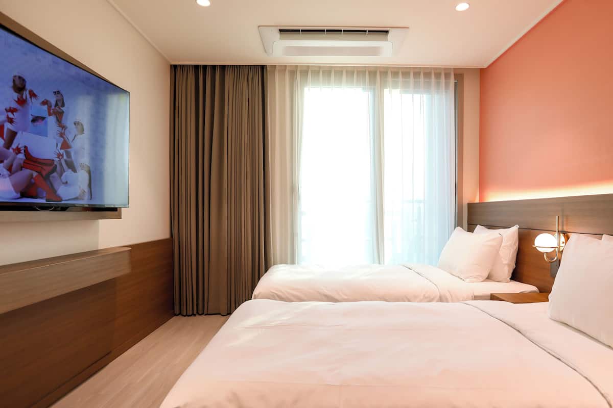 Deluxe Modern Twin Room | Wi-fi grátis