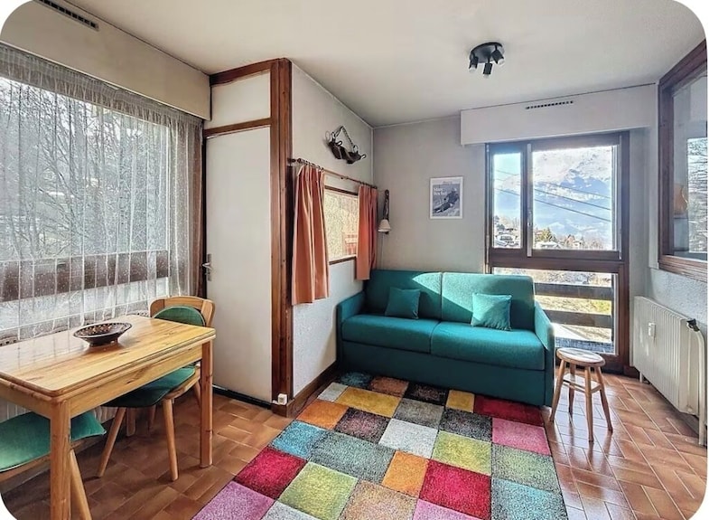 Nice Apartment, 4 Pers, Mt Blanc, Parking, 40m2, Edge Of Piste, Ideal For Skiing/hiking - Passy
