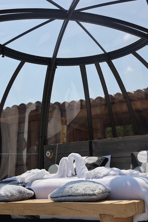 Kuppel-deluxe-ensuite Mit Dusche-blick Auf Die Bucht - Korsika