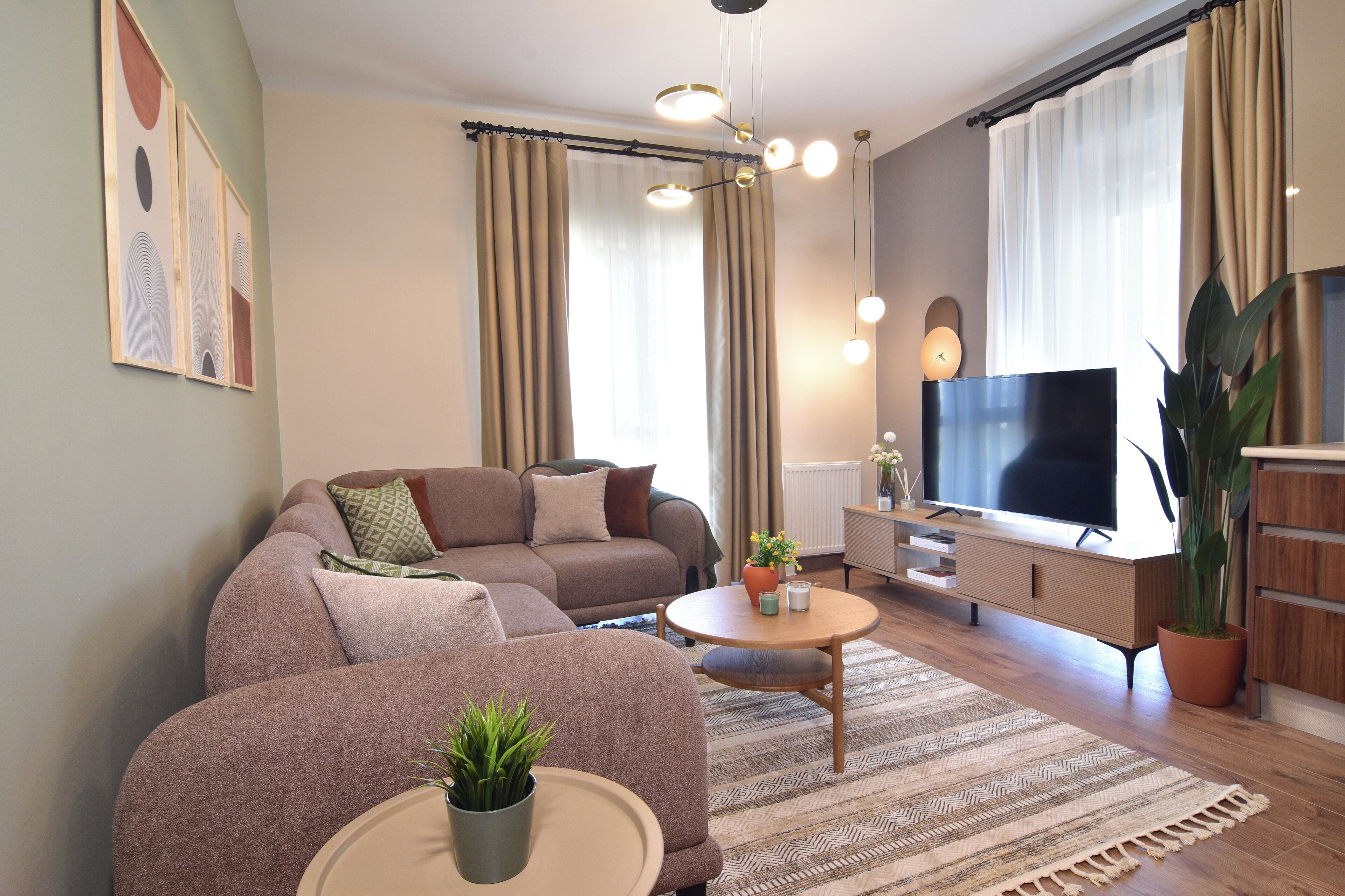 10th Floor Brand New Complete Apartment - Başakşehir