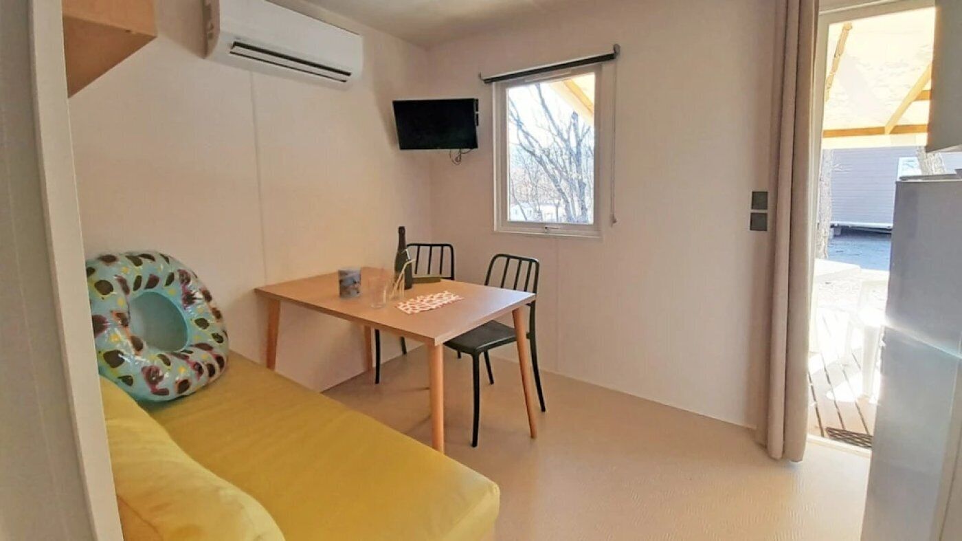 Zecamping 3 éToiles Mobil-home Tv Clim 18m2 2 Pers - Bauduen