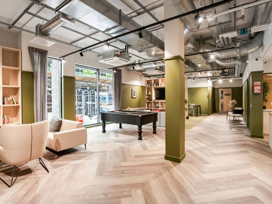 Sala de estar do lobby