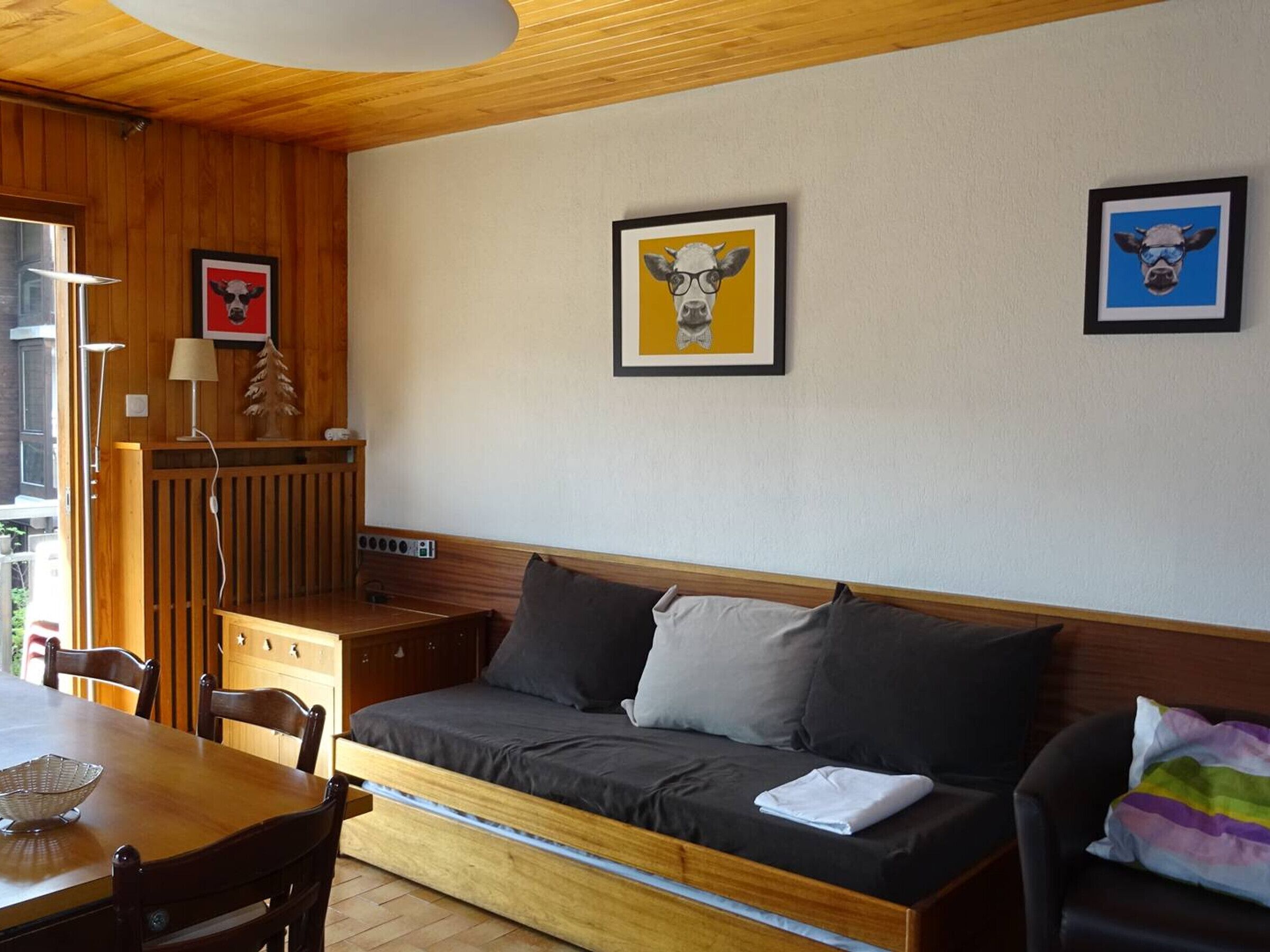 Appartement 3 Pièces, 6 Pers, Centre Des Gets, Wifi, Draps Inclus, Parking Privé - Les Gets