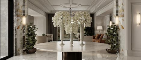 Sala de estar do lobby