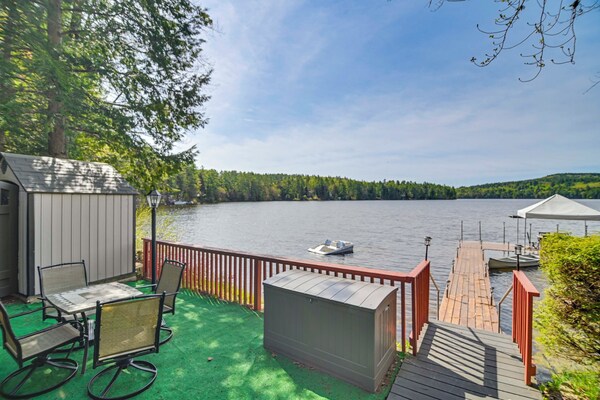 Dock + Fire Pit: Secluded Cottage In Denmark - Bridgton, ME