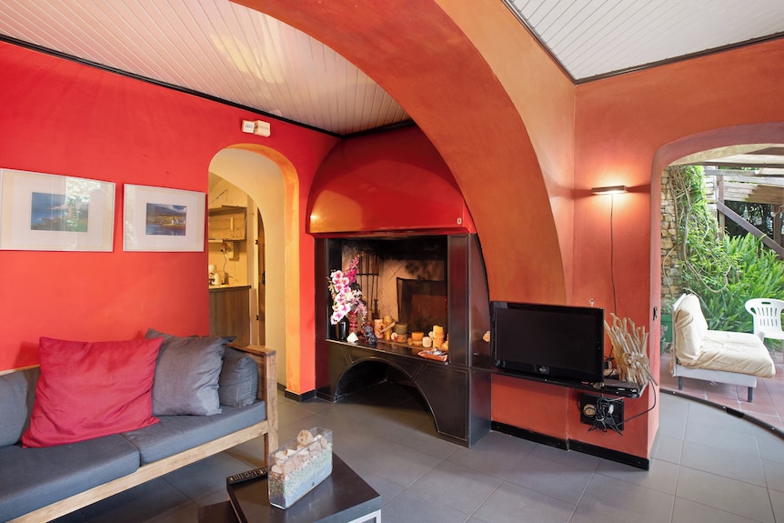 Maison De Vacances 'Casone' Avec Vue Sur La Mer, Wi-fi Et Climatisation - Sanremo