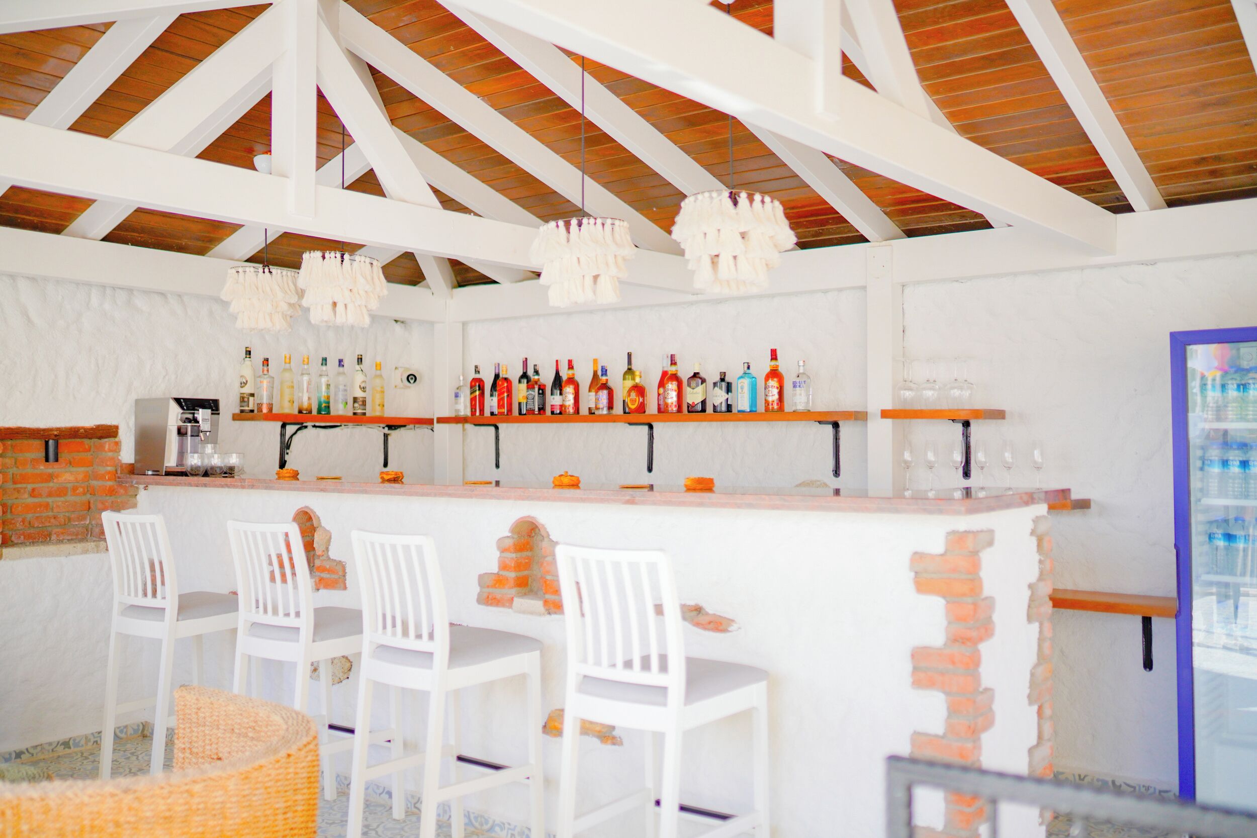 Bar à beira da piscina