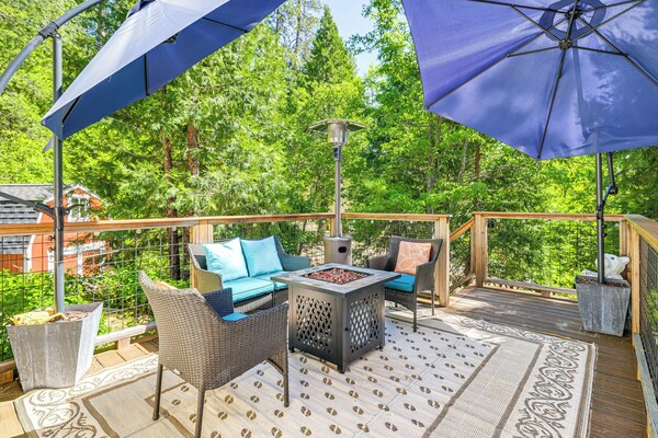 Peaceful Forest Views & Patio: Twain Harte Home - Willow Springs Lake, Soulsbyville