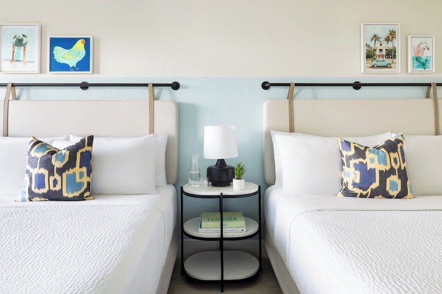 4 Pool-view Rooms With 2 Queen Beds L Island Vibes Await In Blue Flamingo Resort - Key West, FL