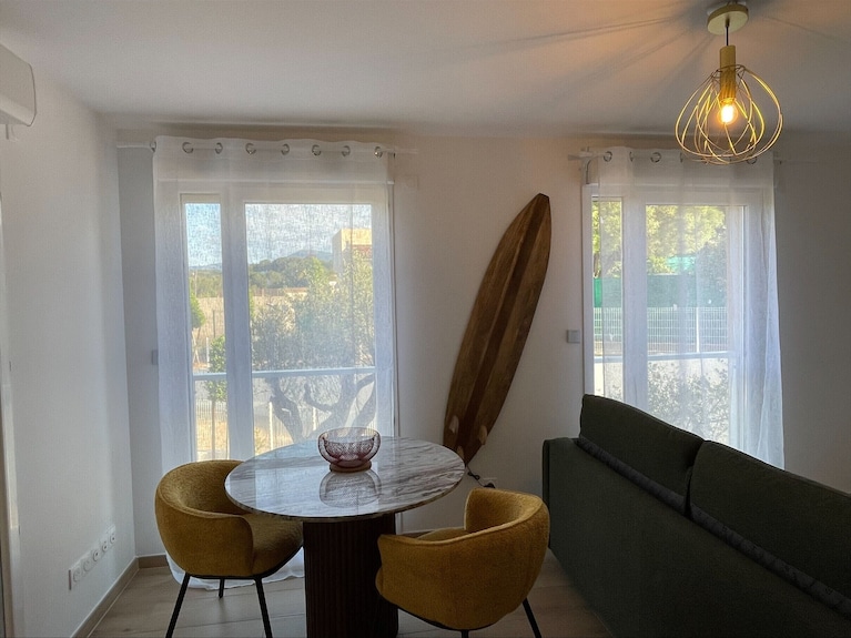 Studio Moderne - Terrasse - Piscine - Cros de Cagnes